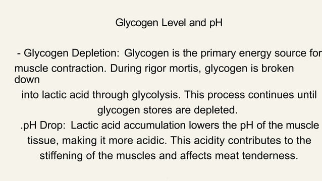 Factor-influencing-rigormortis.pptx in fish | PPTX