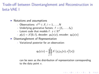 Paper Summary of Disentangling by Factorising (Factor-VAE) | PDF