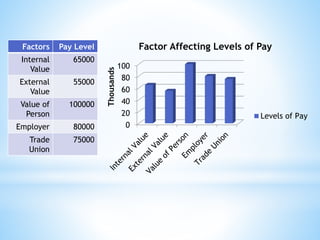 Factors affecting on levels of pay | PPTX