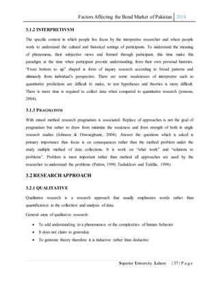 FACTORS AFFECTING THE BOND MARKET | PDF