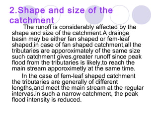 Factor Affecting Run off | PPT