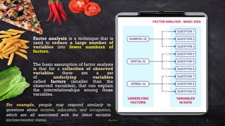 Factor Analysis - Statistics | PDF