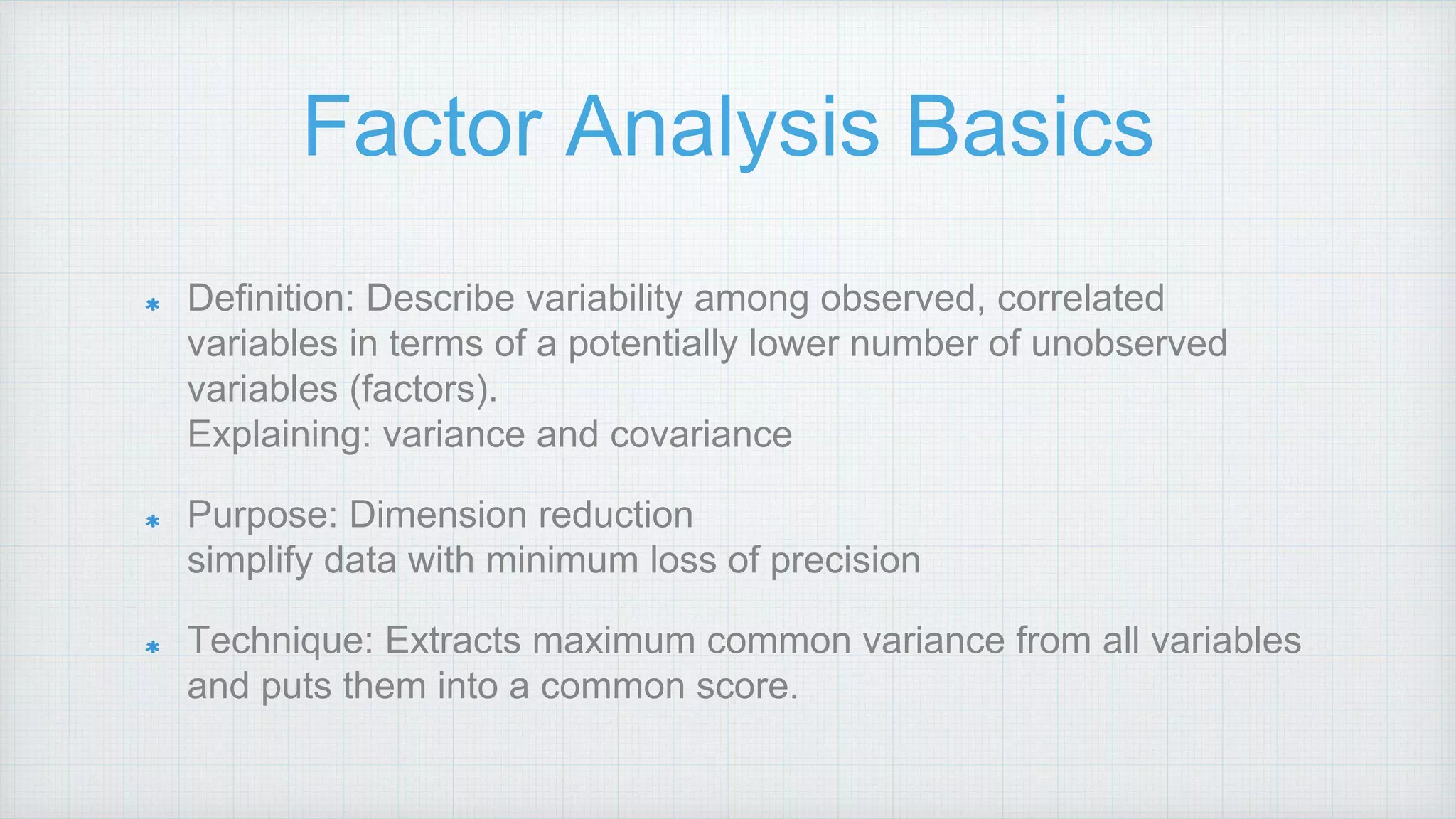 Factor Analysis In R With Five Personality Survey Mini Sample Ppt