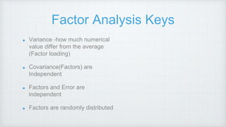 Factor analysis in R with Five Personality Survey Mini Sample | PPT