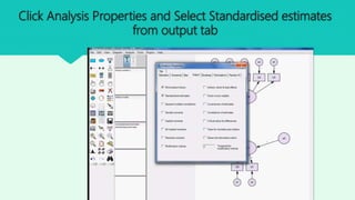 Factor analysis in AMOS | PPTX