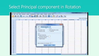Factor analysis in AMOS | PPTX