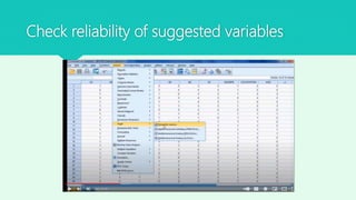 Factor analysis in AMOS | PPTX