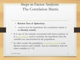 factor analysis (basics) for research .ppt