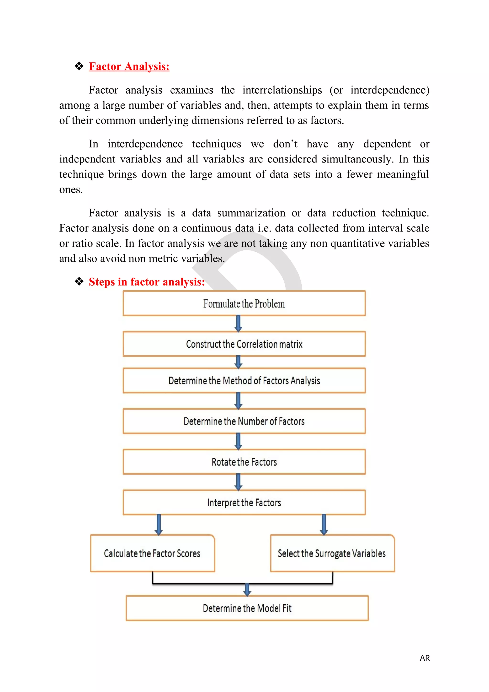 Factor Analysis | PDF