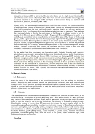 Factor analysis of service quality in university libraries in sri lanka ...