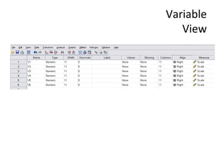 Factor analysis on spss | PPT
