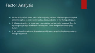 Factor analysis in R by Aman Chauhan | PPTX | Science