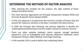 Exploratory Factor Analysis | PDF | Dental Health | Diseases and Conditions