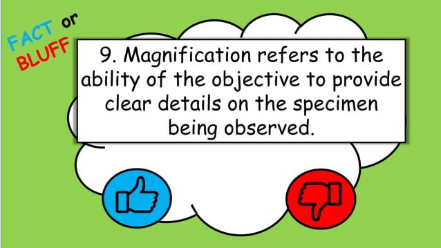 FACT or BLUFF .pptx | Physics | Science