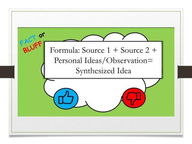 Fact or Bluff.pptx | Chemistry | Science