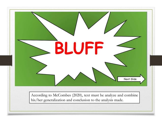 Fact or Bluff.pptx | Chemistry | Science