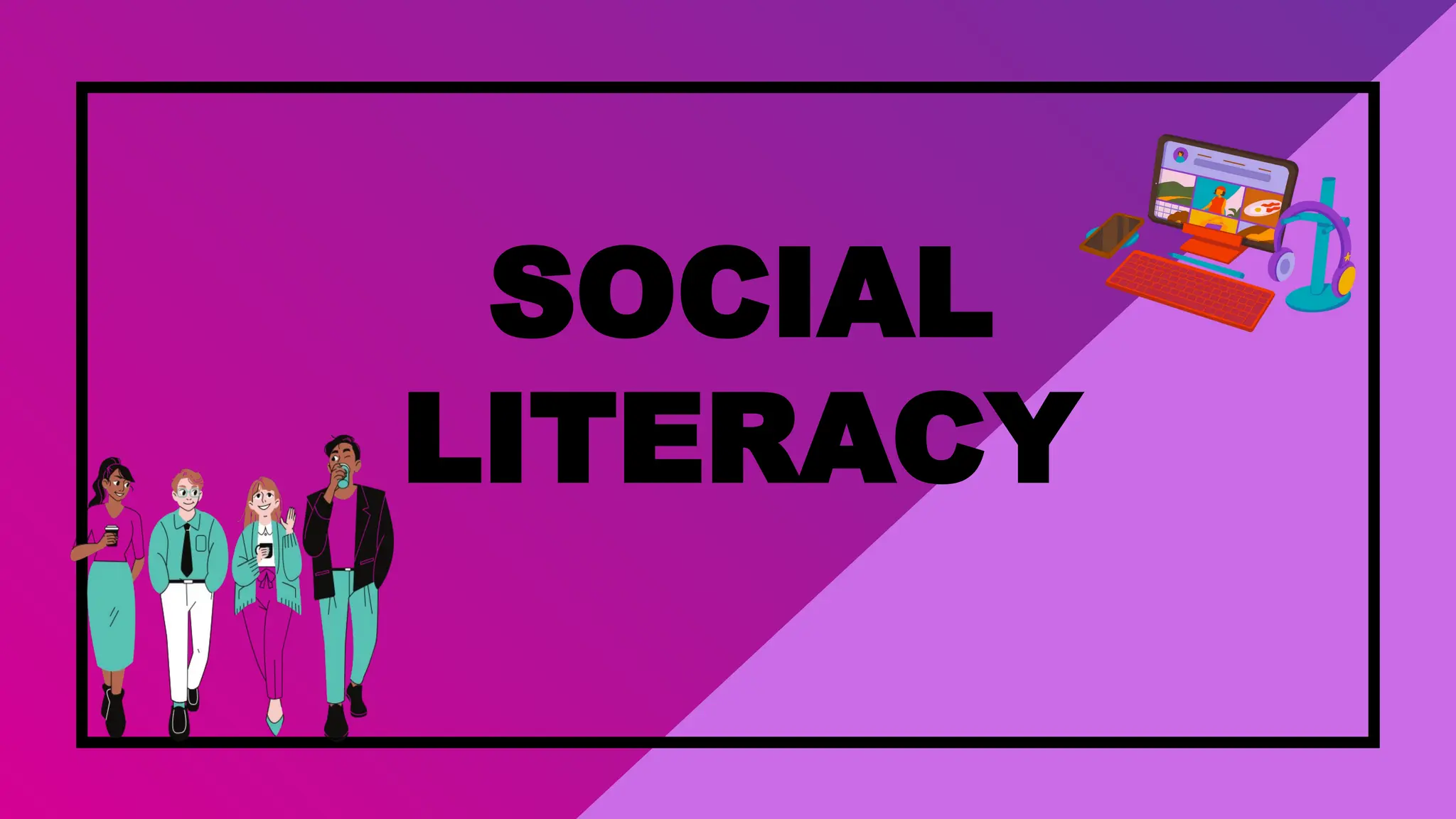 FACT OR BLUFF game about the Social Literacy | PPTX