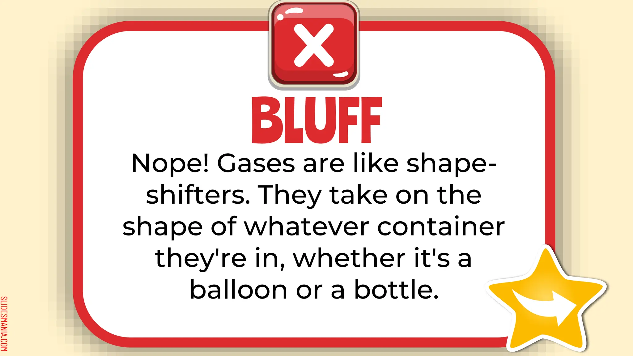FACT OR BLUFF GAS.pptx science boyle's law | PPTX