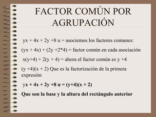 Factor común | PPT