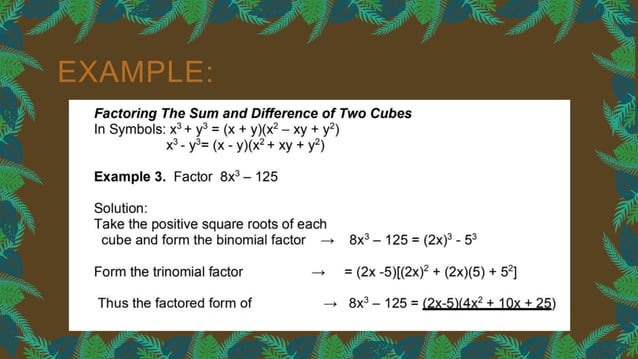 FACTOR COMPLETELY DIFFERENT KINDS OF POLYNOMIALS.pptx | Computing ...