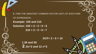 FACTOR COMPLETELY DIFFERENT KINDS OF POLYNOMIALS.pptx | Computing ...