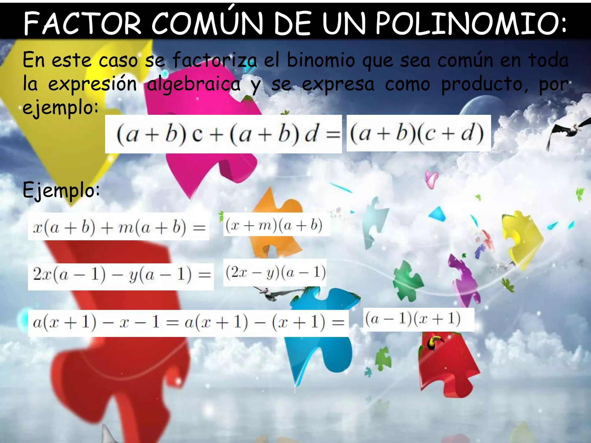 Factor comun | PPT