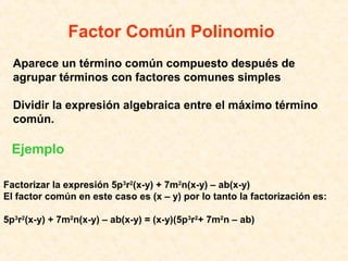 Factor comun | PPT