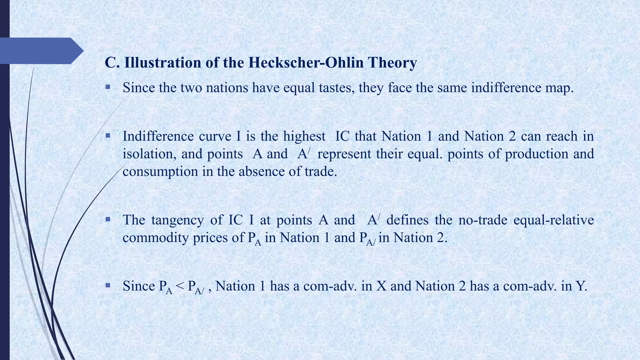 Factor endowments and the heckscher ohlin theory (chapter 5) | PPTX