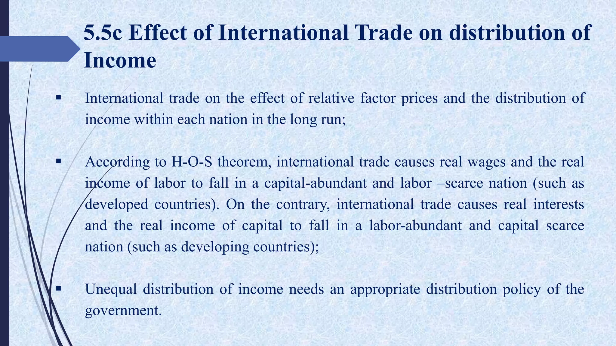 Factor endowments and the heckscher ohlin theory (chapter 5) | PPTX