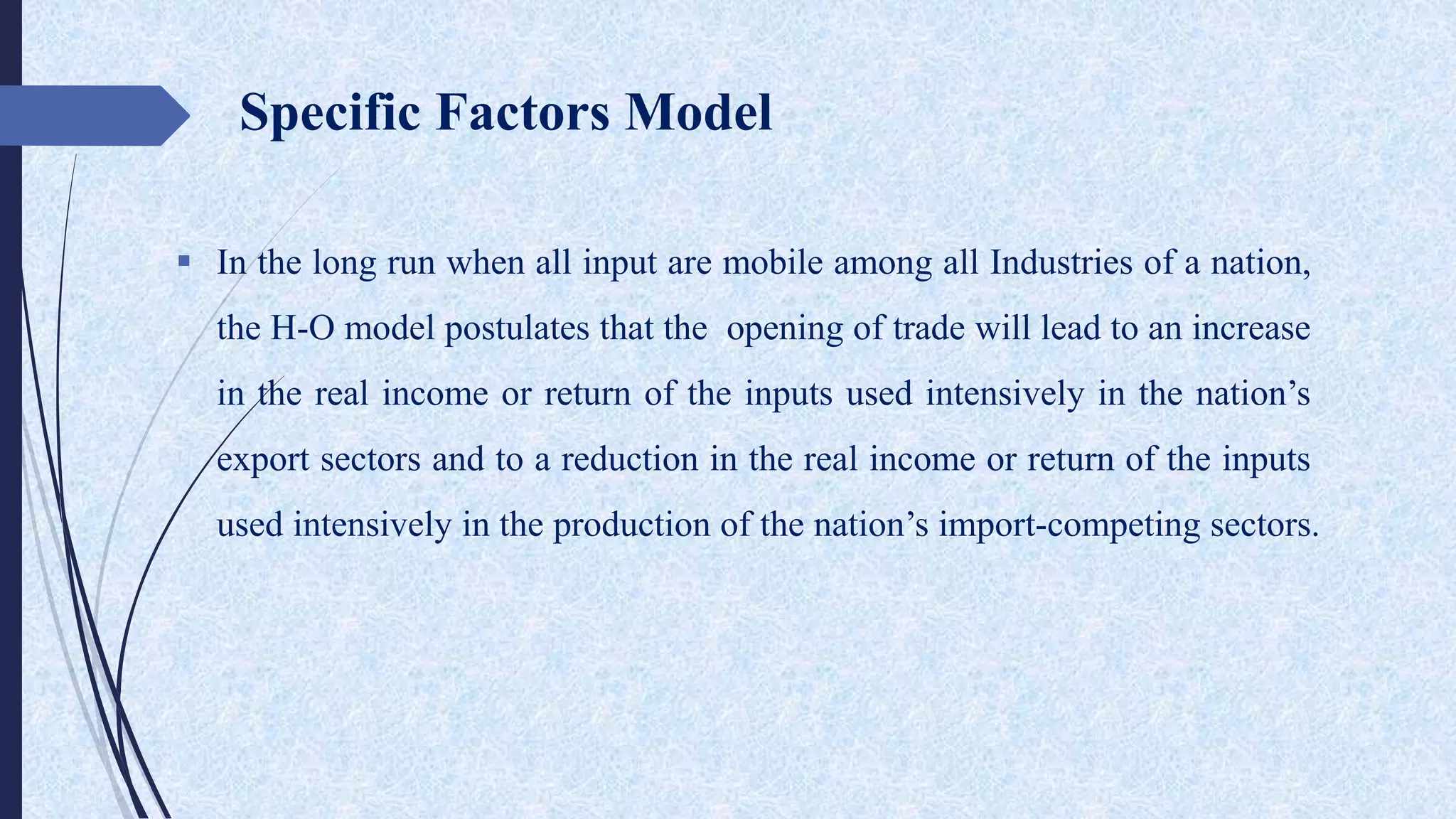 Factor endowments and the heckscher ohlin theory (chapter 5) | PPTX
