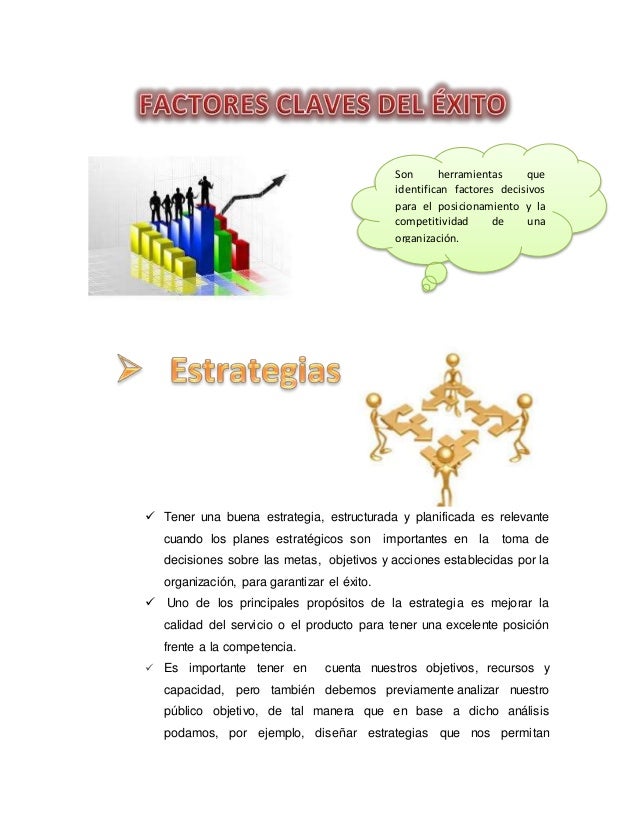 Factores Claves Del Exito