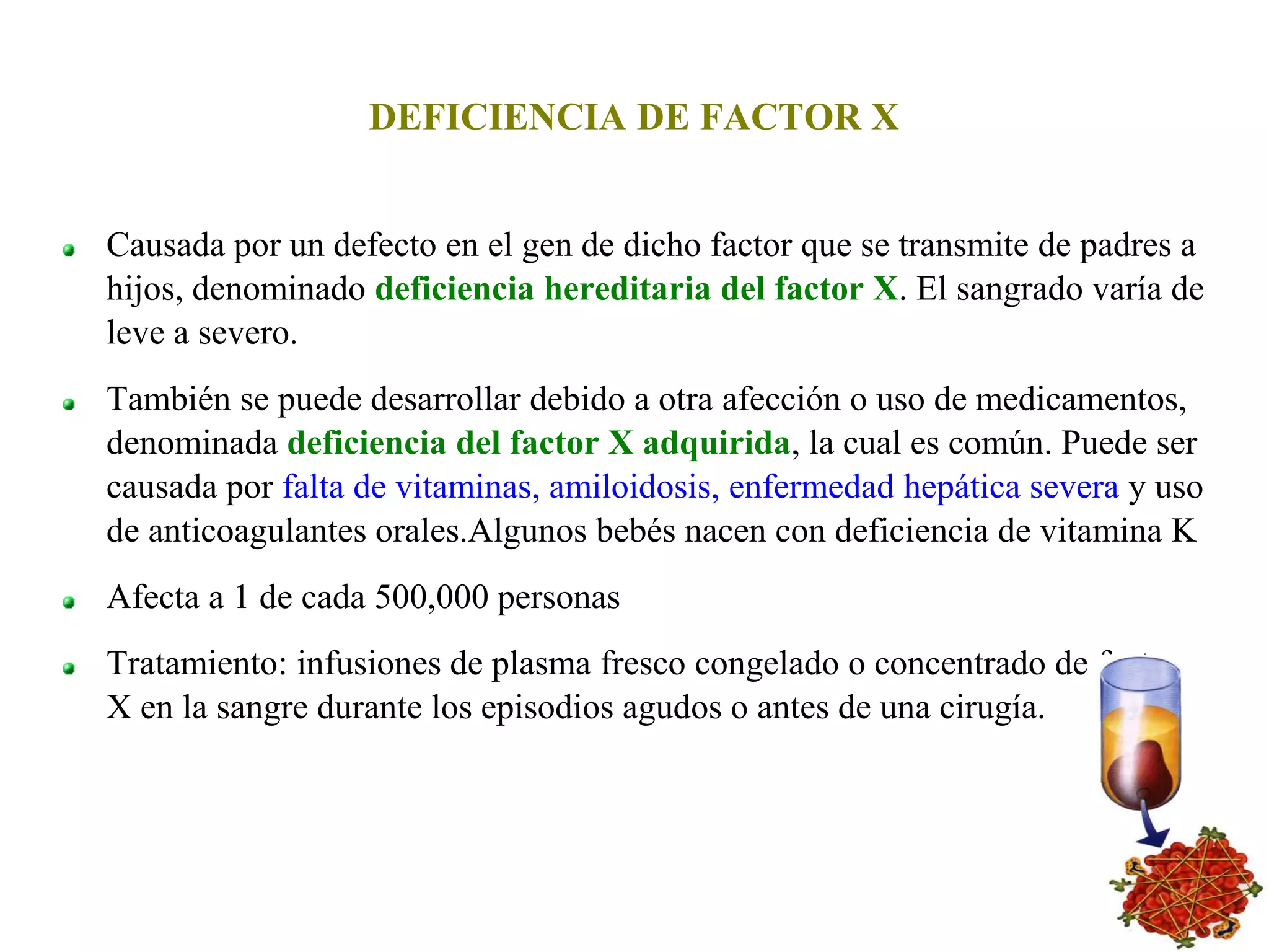 Factores de la coagulación | PPT | Descarga Gratuita