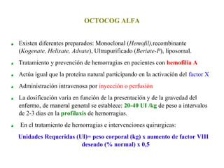 Factores de la coagulación | PDF