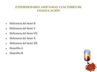 Factores de la coagulación | PDF