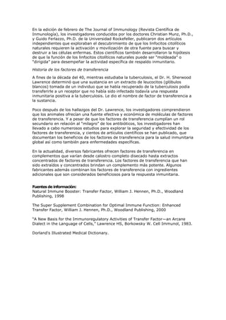 Factores de transferencia | PDF