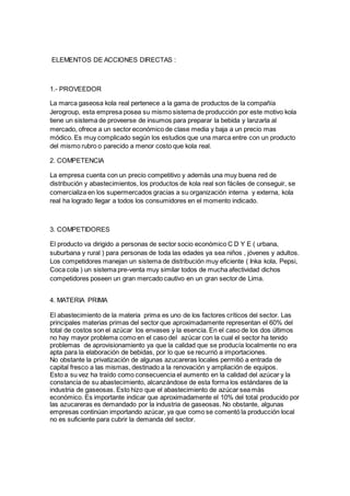 Factores externos trabajo | DOCX