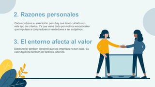 Factores para valorar una empresa .pptx