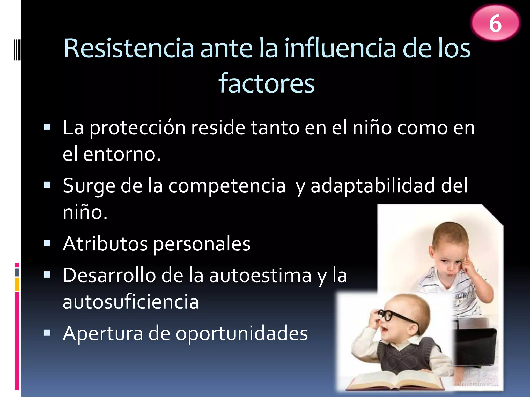 Factores precipitantes y predisponentes en la psicopatologia infantil ...
