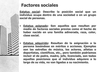 Factores sociales y culturales que inciden en el comportamiento laboral ...
