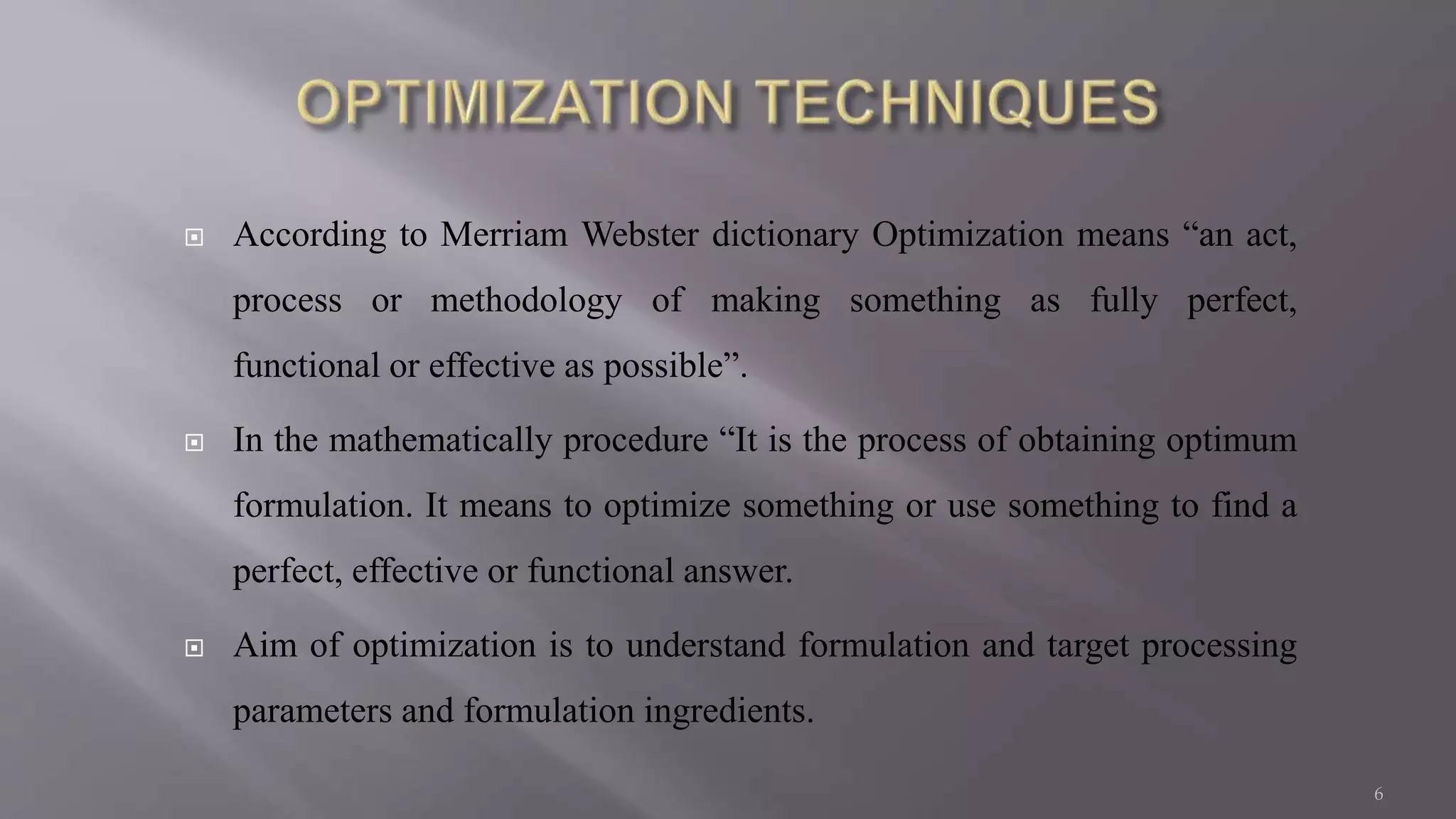Factorial Design And Application In Formulationpptx Physics Science