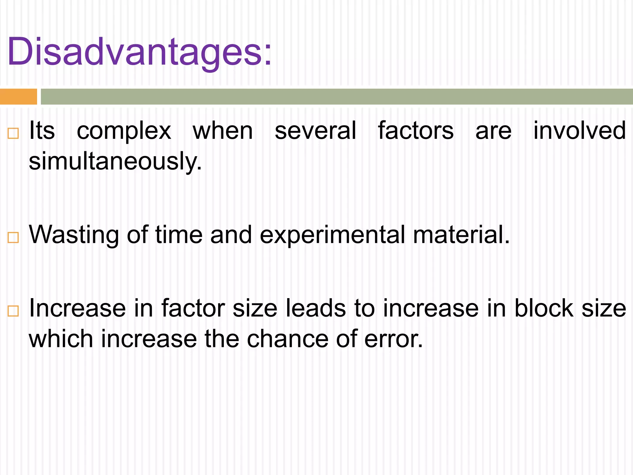 Factorial design \Optimization Techniques | PPTX