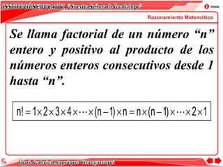 Factorial de un número 4º | PPTX