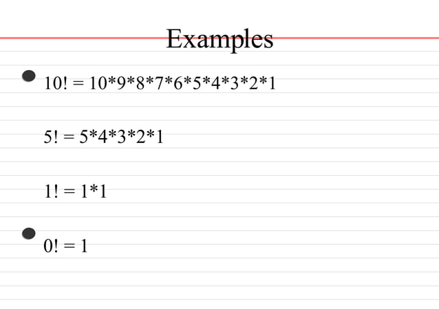 Factorials | PPT Factorials | PPT