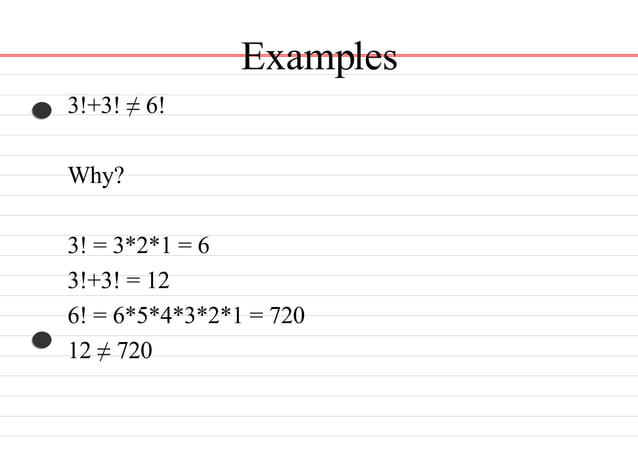 Factorials | PPT Factorials | PPT