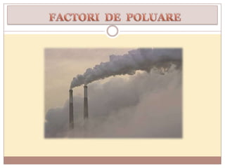 Factori de poluare | PPTX