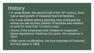 Factories act | PPTX