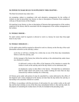 Law of Indian Factories_Act_revision year-1948. | PDF