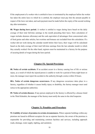 Factories Act, 1948 for ISO 45001 :2018 In data | PDF