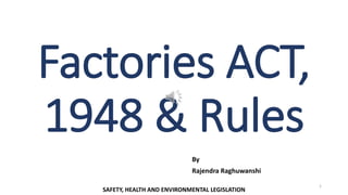 Factories act and Rules .pptx