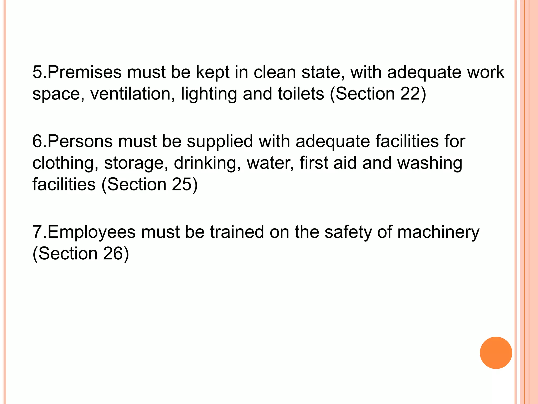 Factories and machinery act 1967 (fma 1967 | PPTX